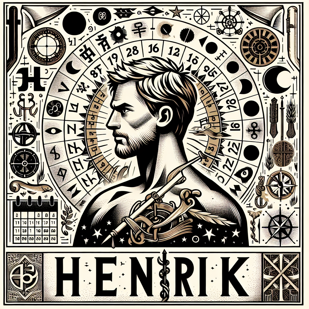 Symbolik og navnedage: Alt om henrik - Ortonordic.dk